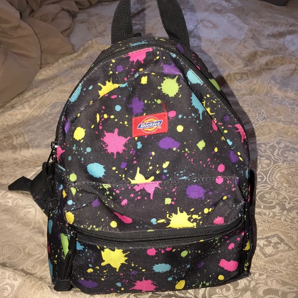 Dickies | Bags | Mini Dickies Backpack Paint Splatter | Poshmark